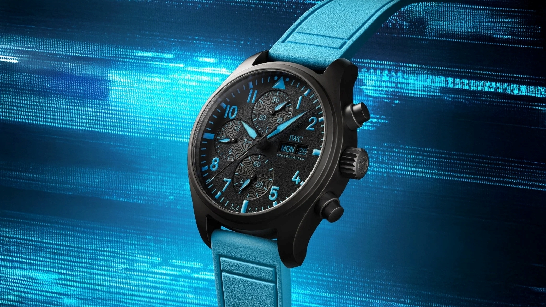 IWC Schaffhausen hợp tác cùng tay đua F1 George Russell giới thiệu hai ...